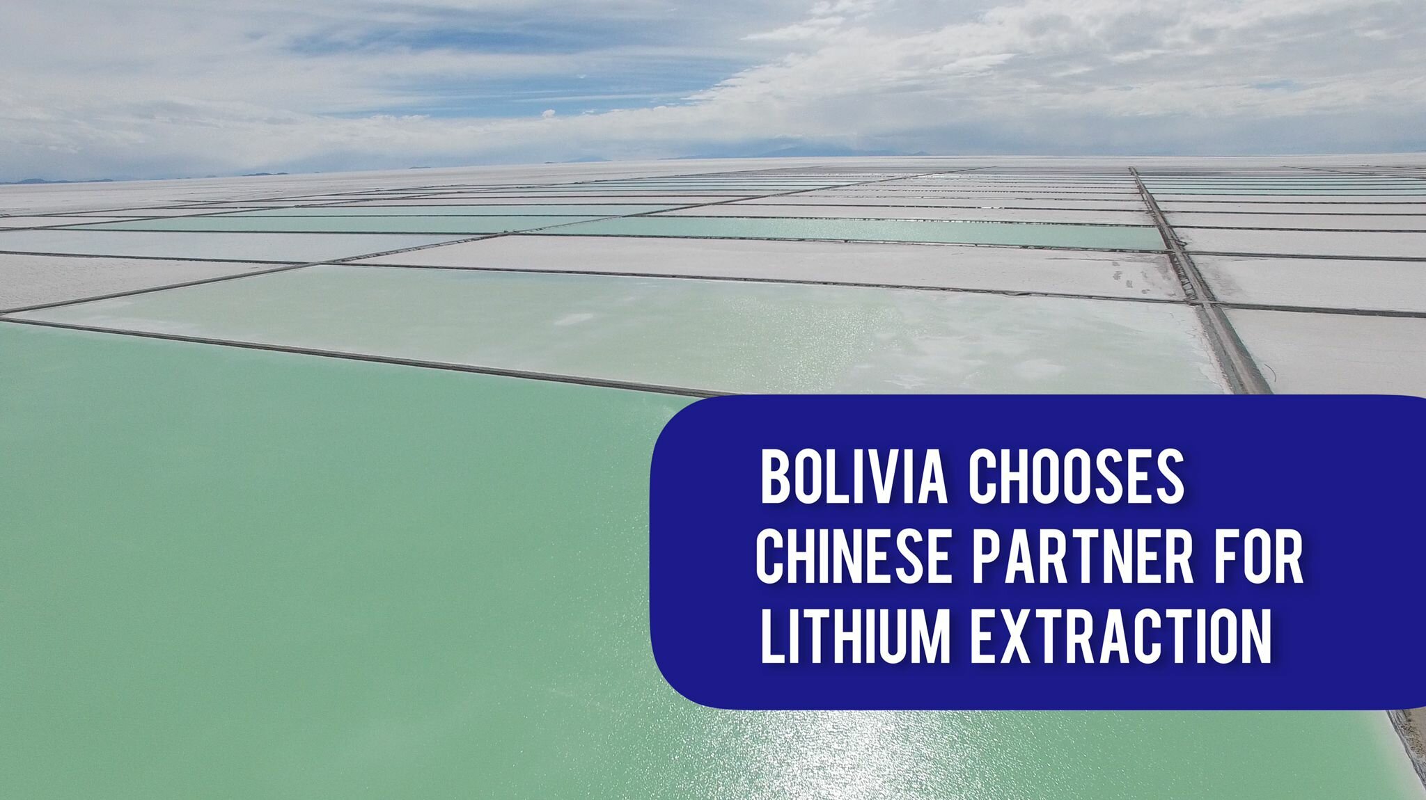 Bolivia Signs Lithium Deal with Chinese Company - Kawsachun News